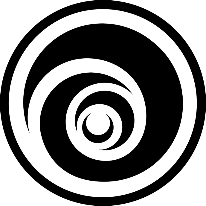 Download Ubisoft - Ubisoft Black And White | Transparent PNG Download ...