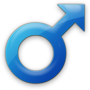 Download 017853 Blue Jelly Icon Symbols Shapes Male Symbol1 - Male ...