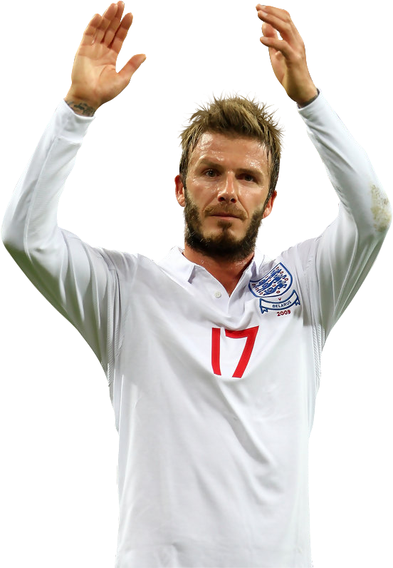 Download David Beckham Render - Football | Transparent PNG Download ...