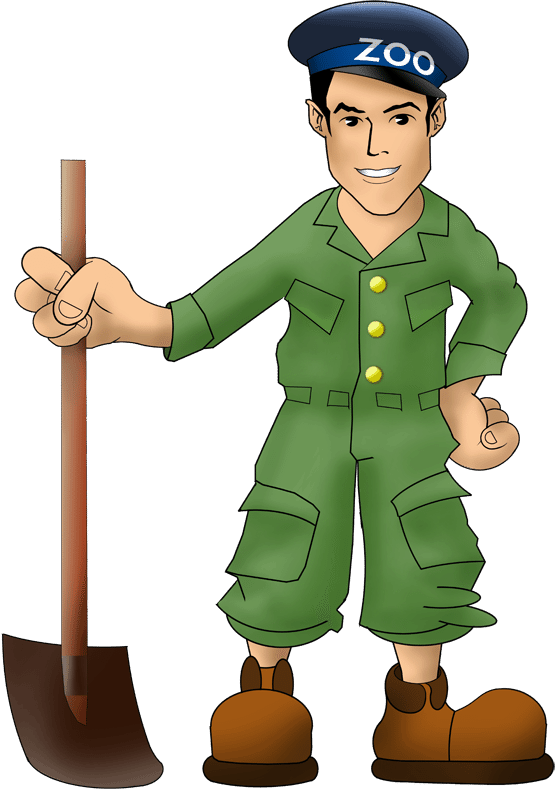 Zoo Clipart Png - Apache Zookeeper Logo (555x789), Png Download