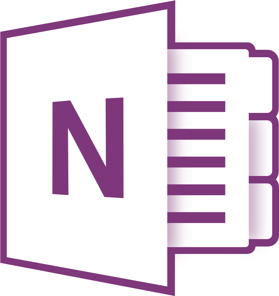 Icon Microsoft Onenote - Microsoft Note 2016 Icon Png Transparent ...