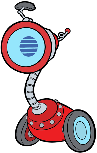 Whirly Ray - Cartoon Clipart Rusty Rivets (340x534), Png Download