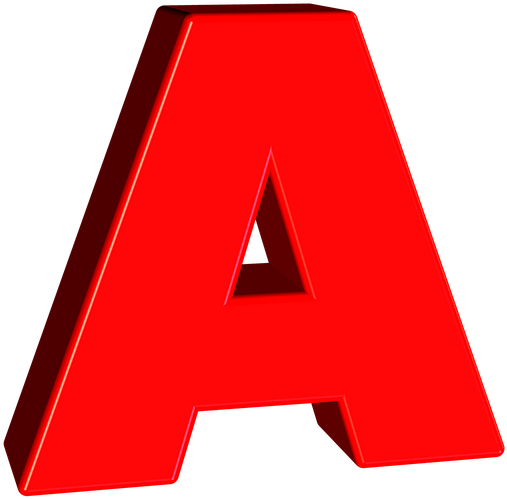 Download Letra 3d Png - Letter A 3d Png | Transparent PNG Download ...