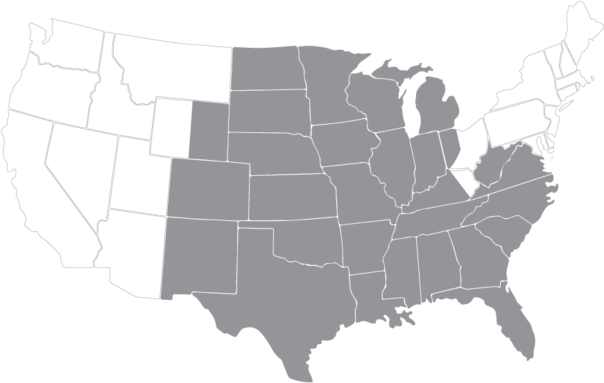 Distribution Map Full - Map Of Christian Nation (902x584), Png Download