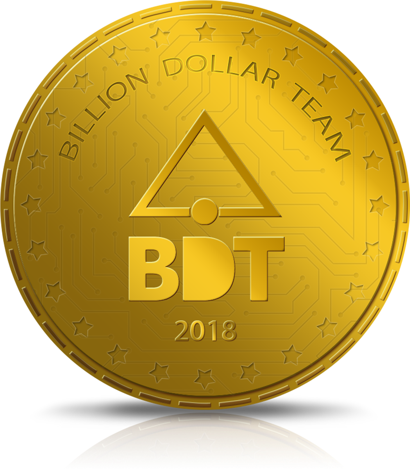 Download Bdt Logo Coin - Circle | Transparent PNG Download | SeekPNG