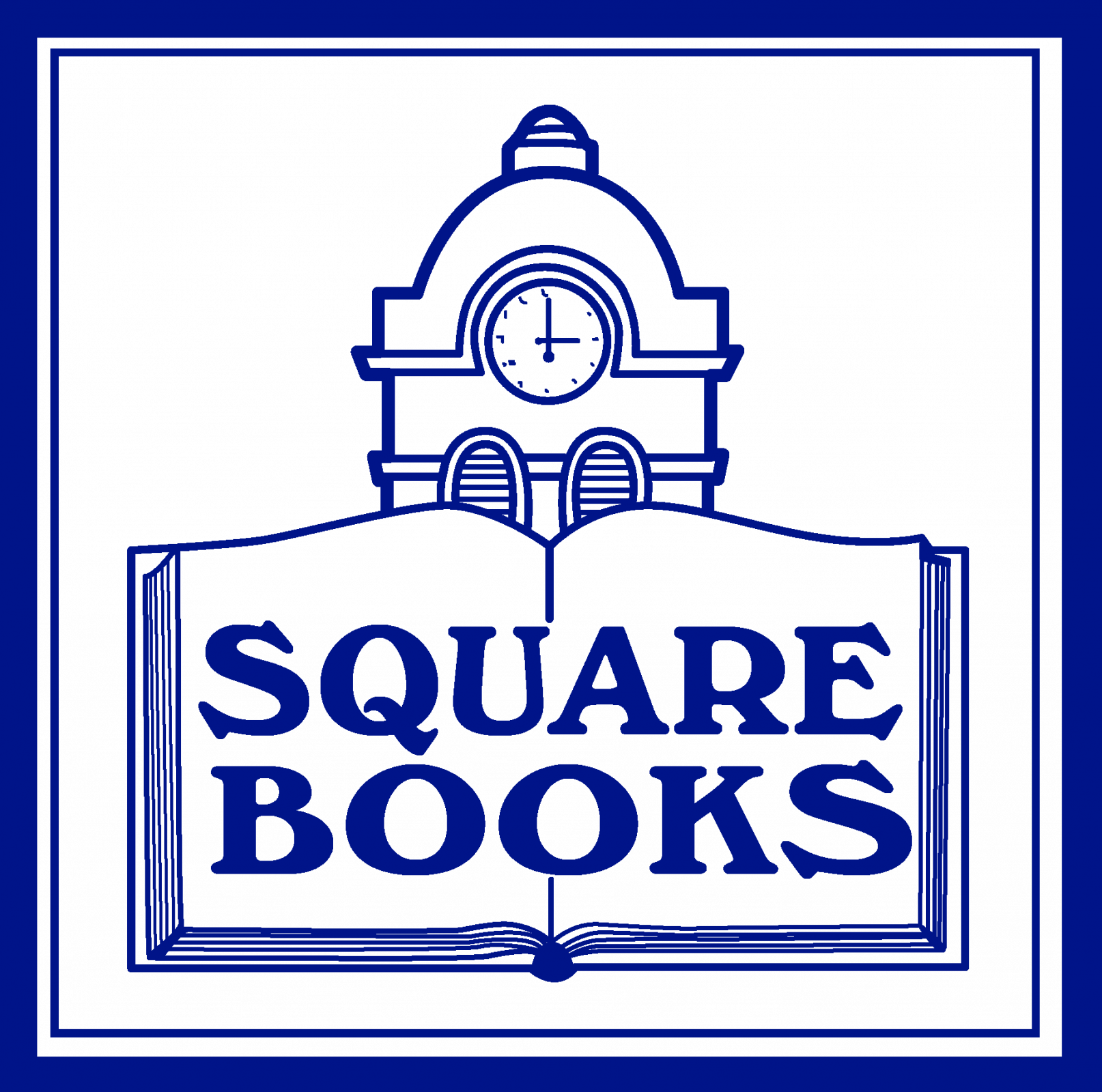 Square Books Logo - Square Books (1614x1600), Png Download