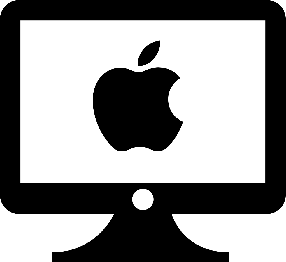 Apple Monitor - - Ipad Icono (981x900), Png Download