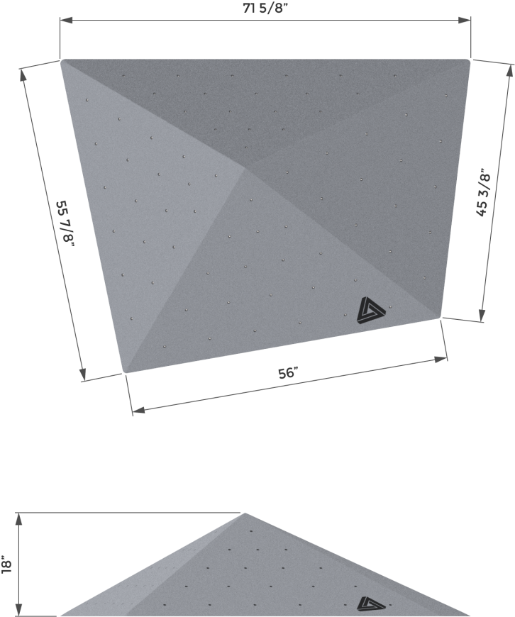 Dimensions - Triangle (1024x1024), Png Download