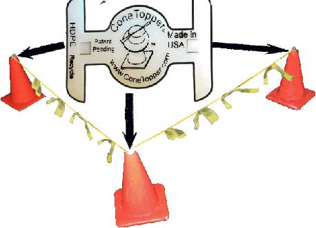 Delineators, Reflective Cones,stackable Cones,valet - Cone (458x330 ...