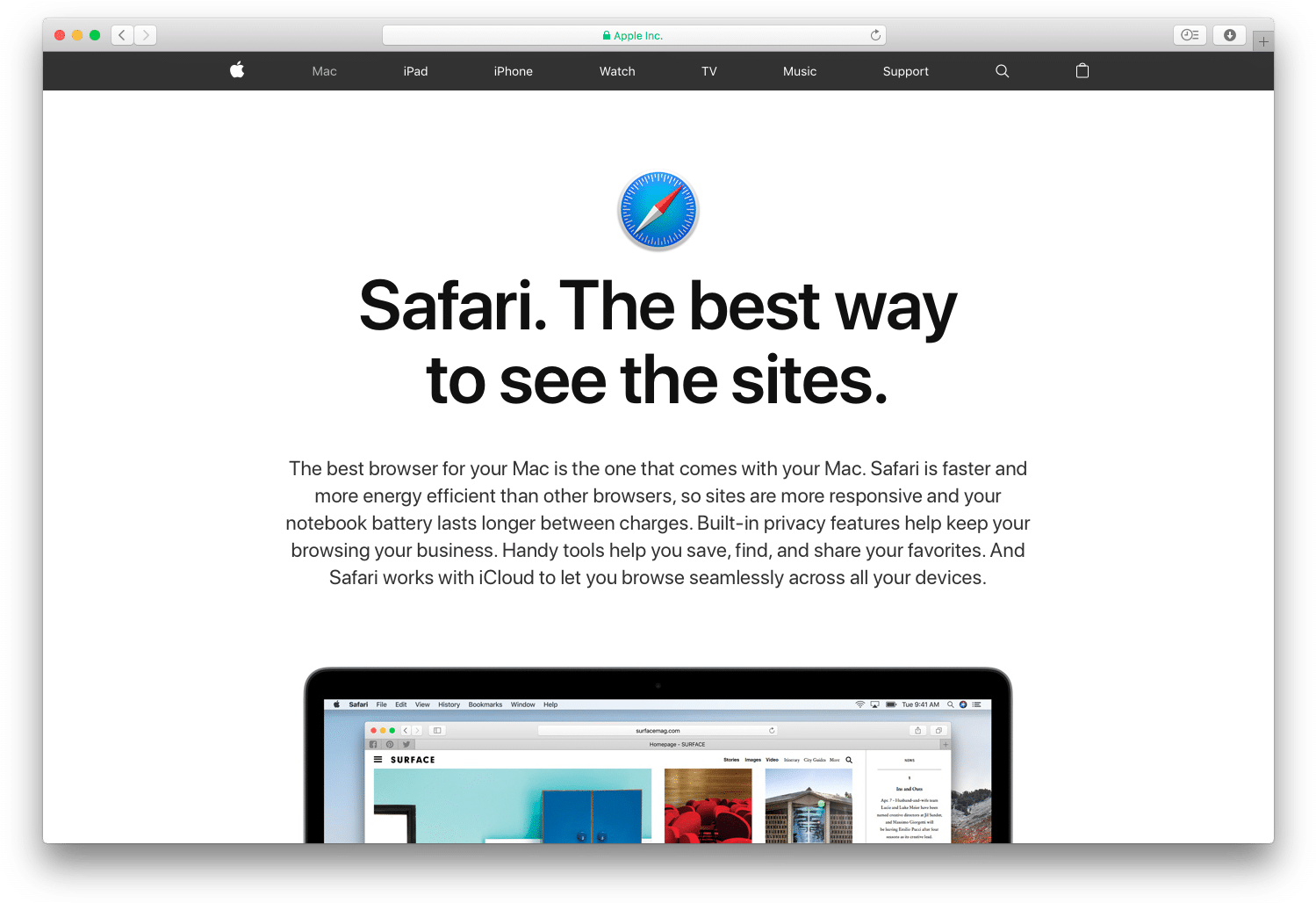 Photo Of Safari Web Browser - Safari Browser (1514x1051), Png Download