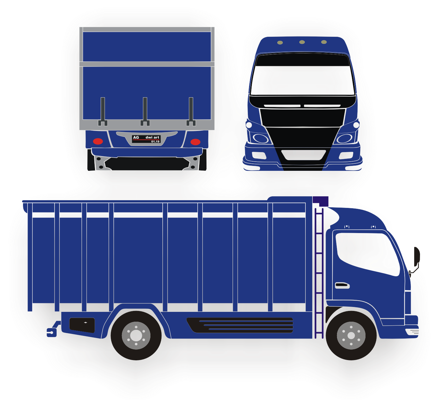 Mitsubishi Canter Pattern Vector Cdr Design For Truck - Mitsubishi Fuso ...