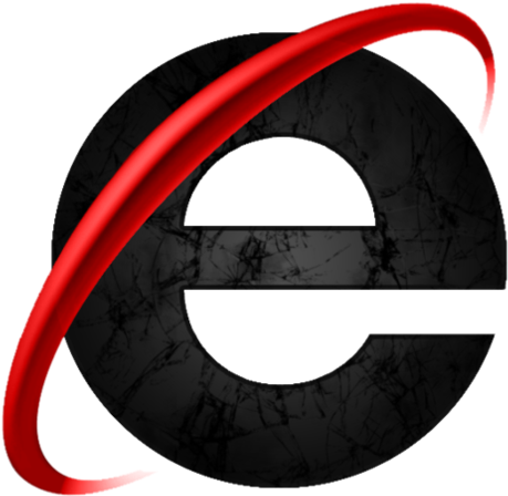 Download Free Icons Png - Internet Black Red Icon | Transparent PNG ...