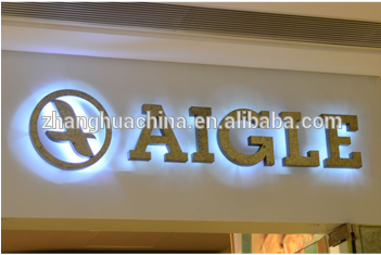 Full Color Lighting Signage Display 3d Led Business - Sign (350x350 ...