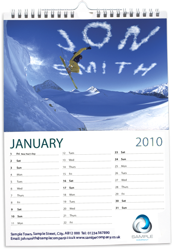 Wall Calendar - A4 Size Wall Calendar (430x581), Png Download
