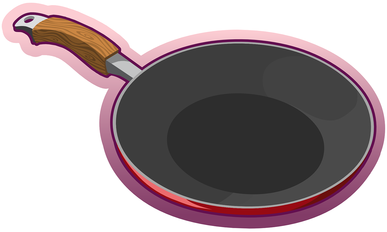 Pan Cooking Clipart - Pan Animasi (1280x768), Png Download