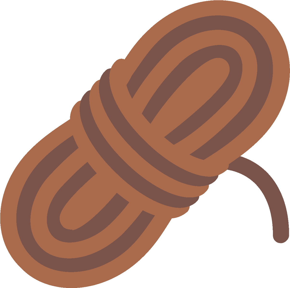 This Logo Displays A Bundle Of Tightly Coiled Rope - Icon (1600x1600 ...