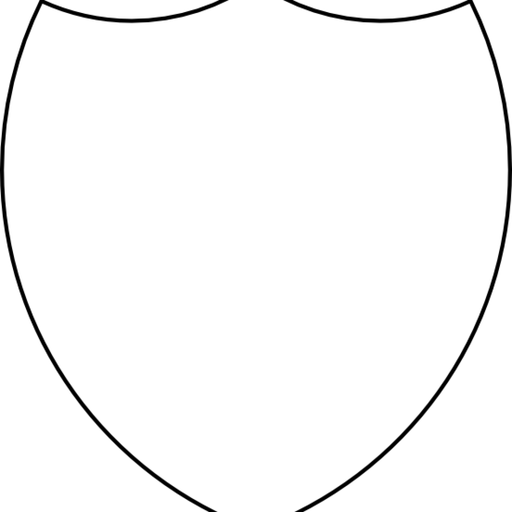 Download Free Shield Clipart Shield Template Shield Outline - Shield Of ...