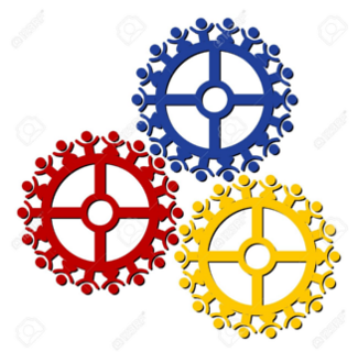 Engranes - Vector Graphics (411x320), Png Download