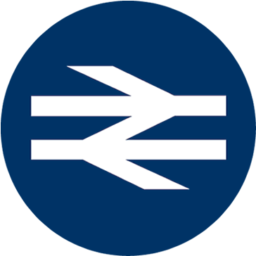 National Rail - Blue British Rail Logo (450x450), Png Download