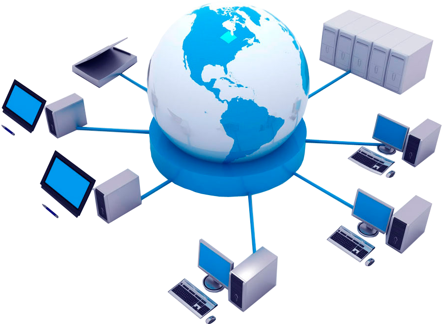 Red De Computadoras Png (899x707), Png Download
