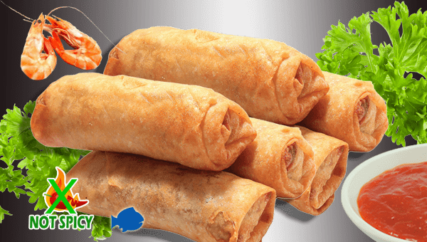 Download Shrimp Spring Rolls - Shrimp | Transparent PNG Download | SeekPNG