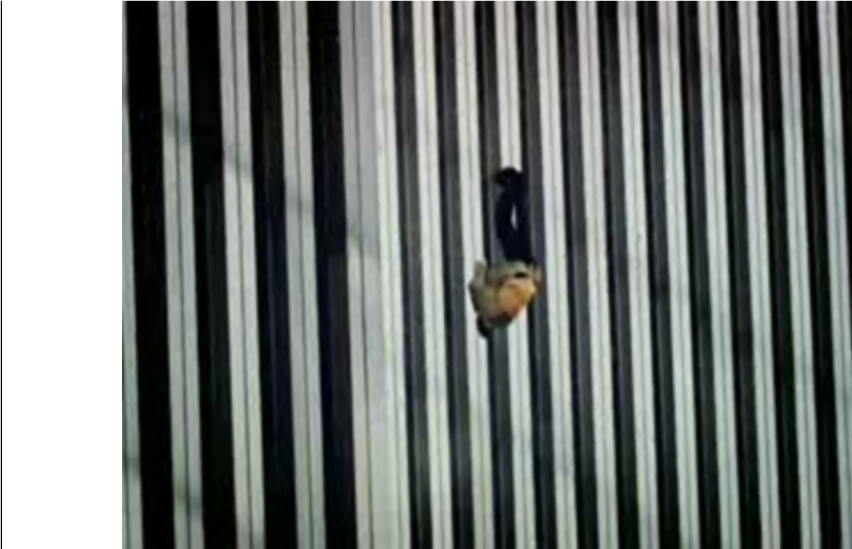 Series - Falling Man Close Up (1366x768), Png Download