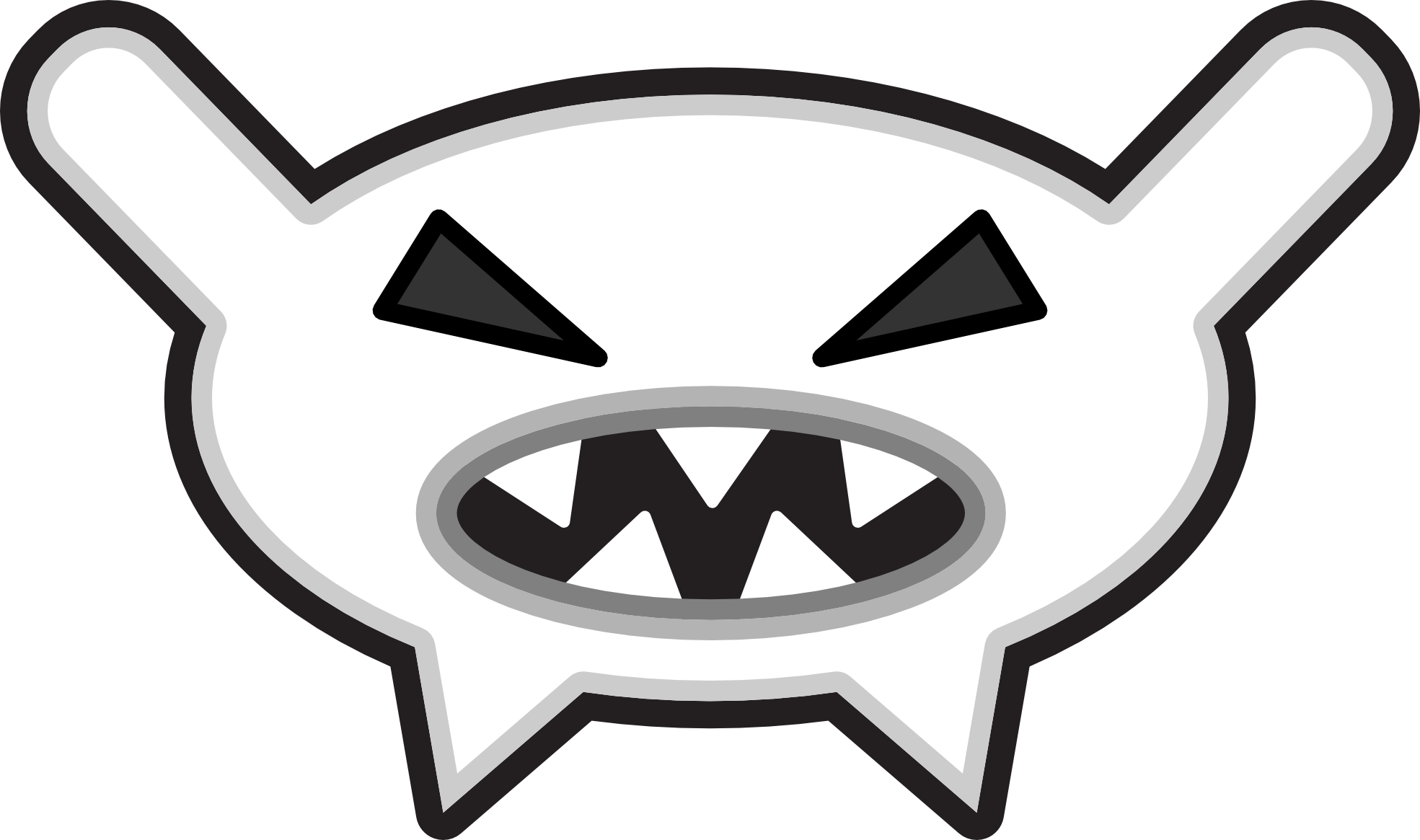 Clip Art Studiofibonacci Cartoon Monsters - Cartoon Monsters (1969x1165 ...