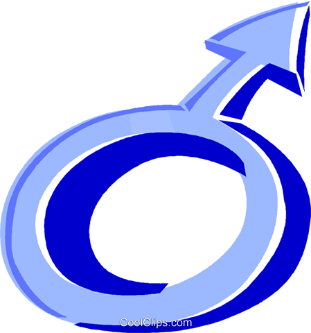 Male Symbol Royalty Free Vector Clip Art Illustration - Illustration ...