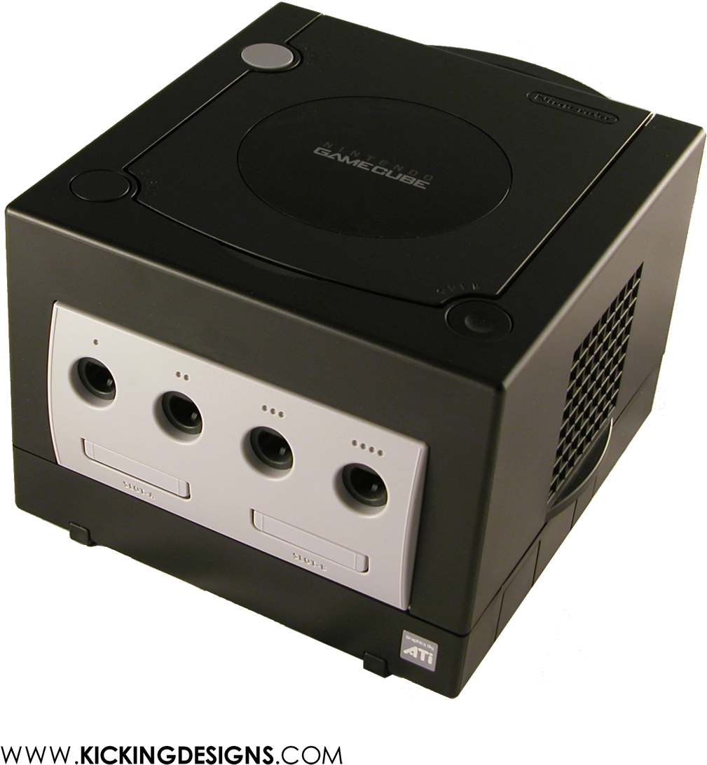 Nintendo Gamecube System - Nintendo Gamecube (1024x1101), Png Download
