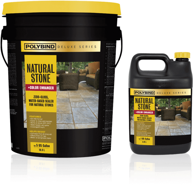 Polybind Natural Stone Sealer - Mulch (500x533), Png Download