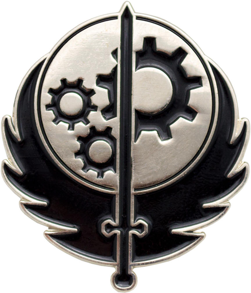 'welcome Soldier' Bos Fallout Enamel Pin - Fallout Brotherhood Of Steel ...