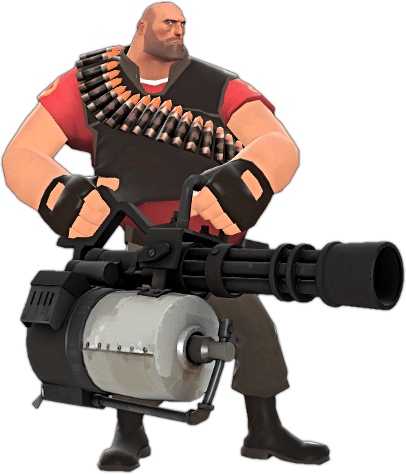 Team Fortress 2 Png - Tf2 Heavy Png (590x689), Png Download