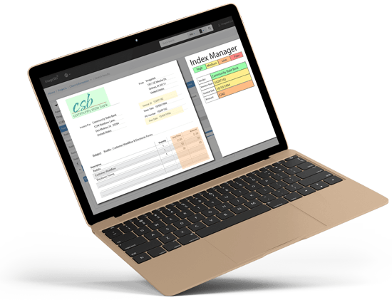 Document Recognition Forms Magic Software Mockup On - Web Design ...