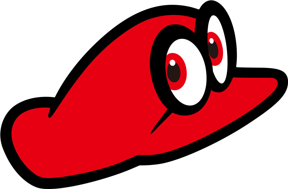 Cappy2d - Mario Odyssey Hat (1000x1000), Png Download