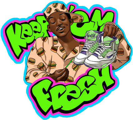 Download Art My Art Fresh Prince 90s Will Smith Old School Sneakers ...