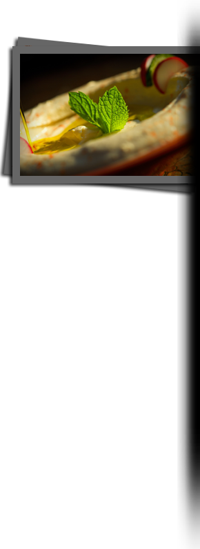 Sidebar Menu Appetizers - Table (290x796), Png Download