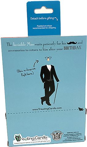 Download Treeting Cards "invisible Man" Birthday Greeting Card ...