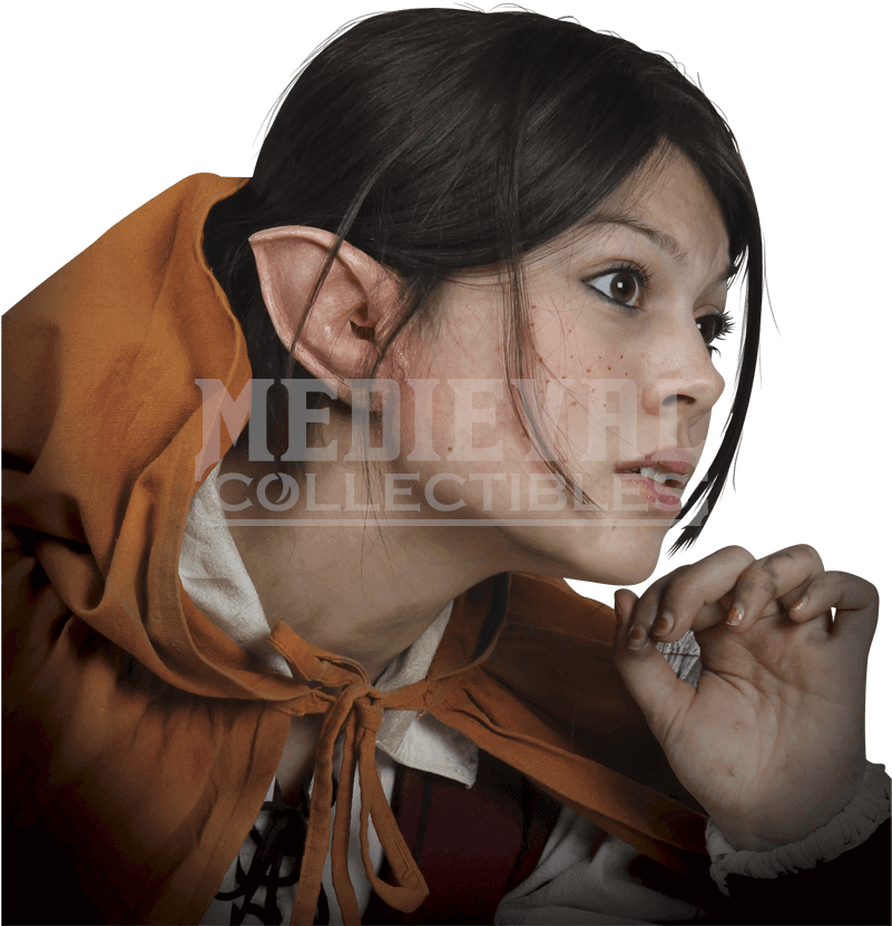 Download Halfling Ear Prosthetics - Halfling Larp | Transparent PNG ...