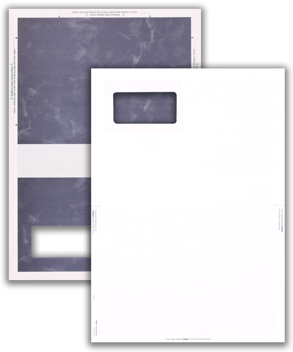 Hand Seal Plain Laser Form With Marble Hatching & Franking - Paper ...