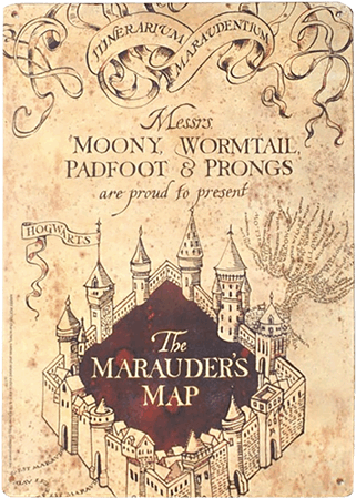 Download 1 Of - Marauders Map High Resolution | Transparent PNG ...
