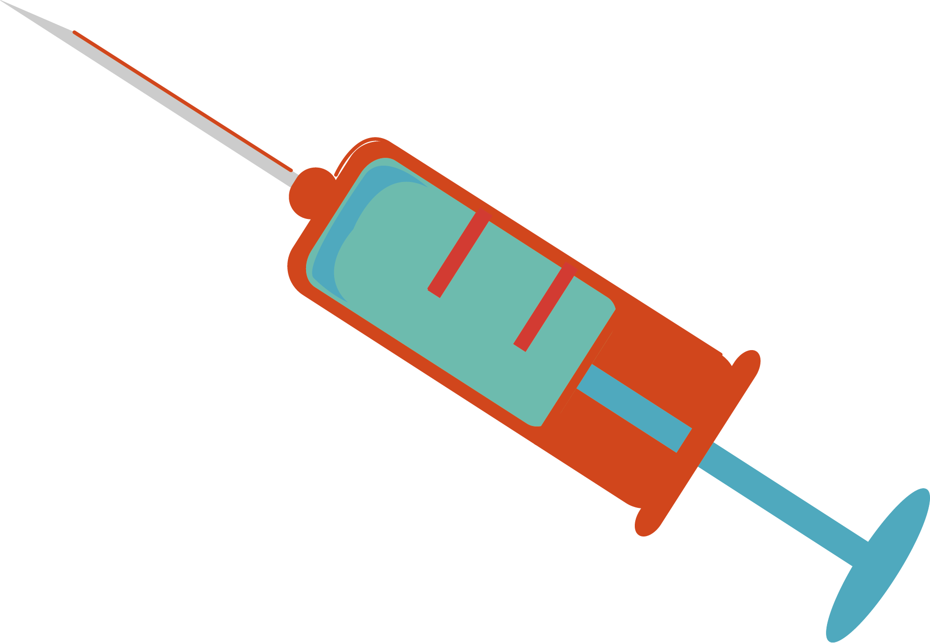 Download Syringe Clipart Material - Red Syringe Vector Png ...