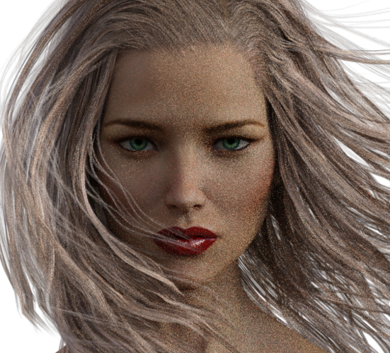 Example - Daz 3d Iray Render (551x500), Png Download