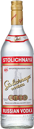 Stoli Vodka 1l - Stolichnaya Vodka 1 Litre (480x480), Png Download