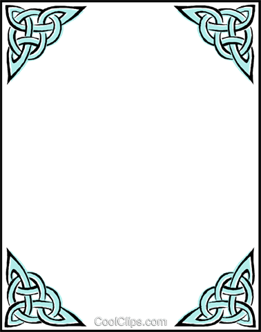 Download Page Border With Celtic Design Royalty Free Vector - Celtic ...