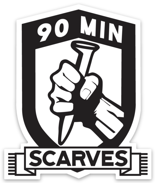 Download High Quality Die-cut 90min Scarves Crest Logo Decal ...