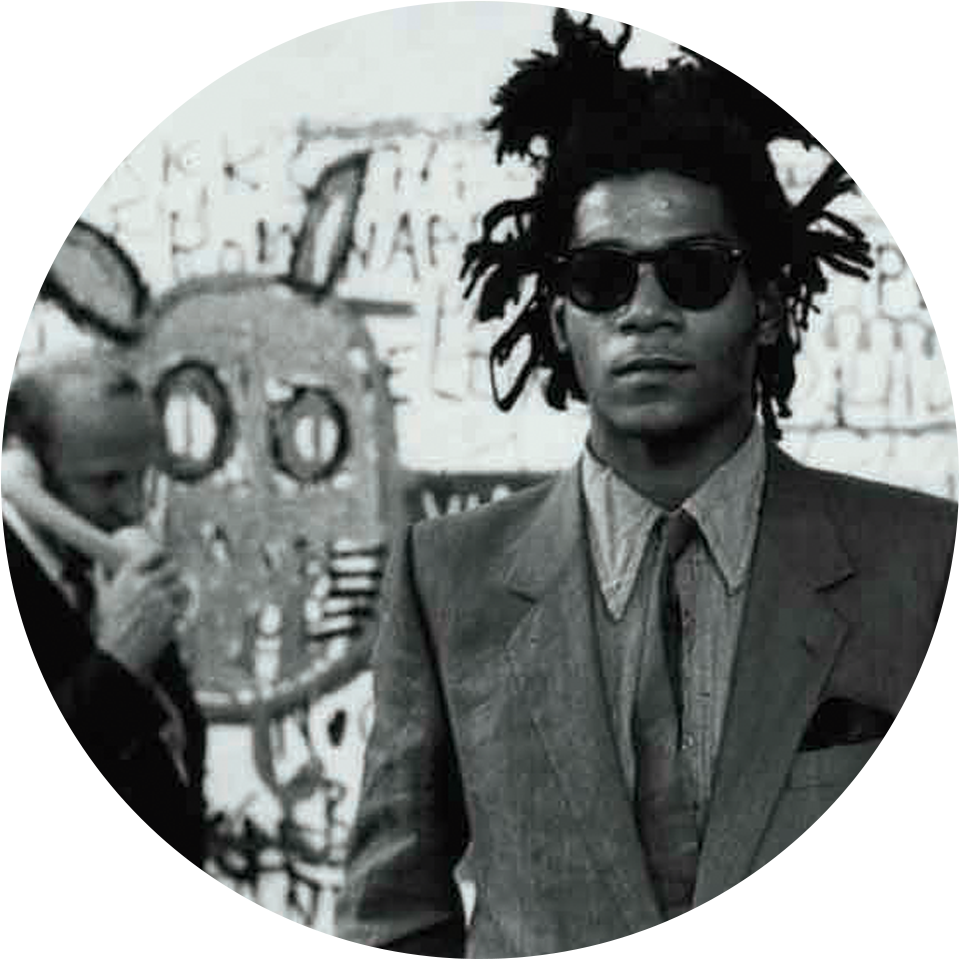 Photo By Beth Phillips - Jean Michel Basquiat Suit (960x960), Png Download