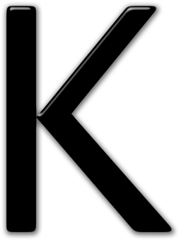 Capital Letter K Icon - Letter K Transparent Background (420x420), Png ...