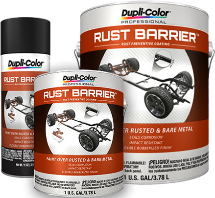 Rust Barrier Is Easy To Apply By Brush, Roller, Hvlp - Dupli Color Rust ...