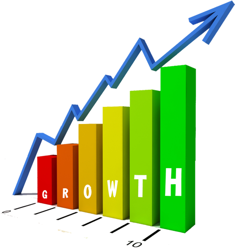 Download Growing Graph | Transparent PNG Download | SeekPNG