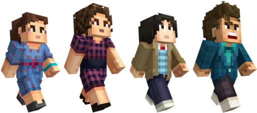 The Skin Pack's Available To Download Right Now So, - Minecraft ...